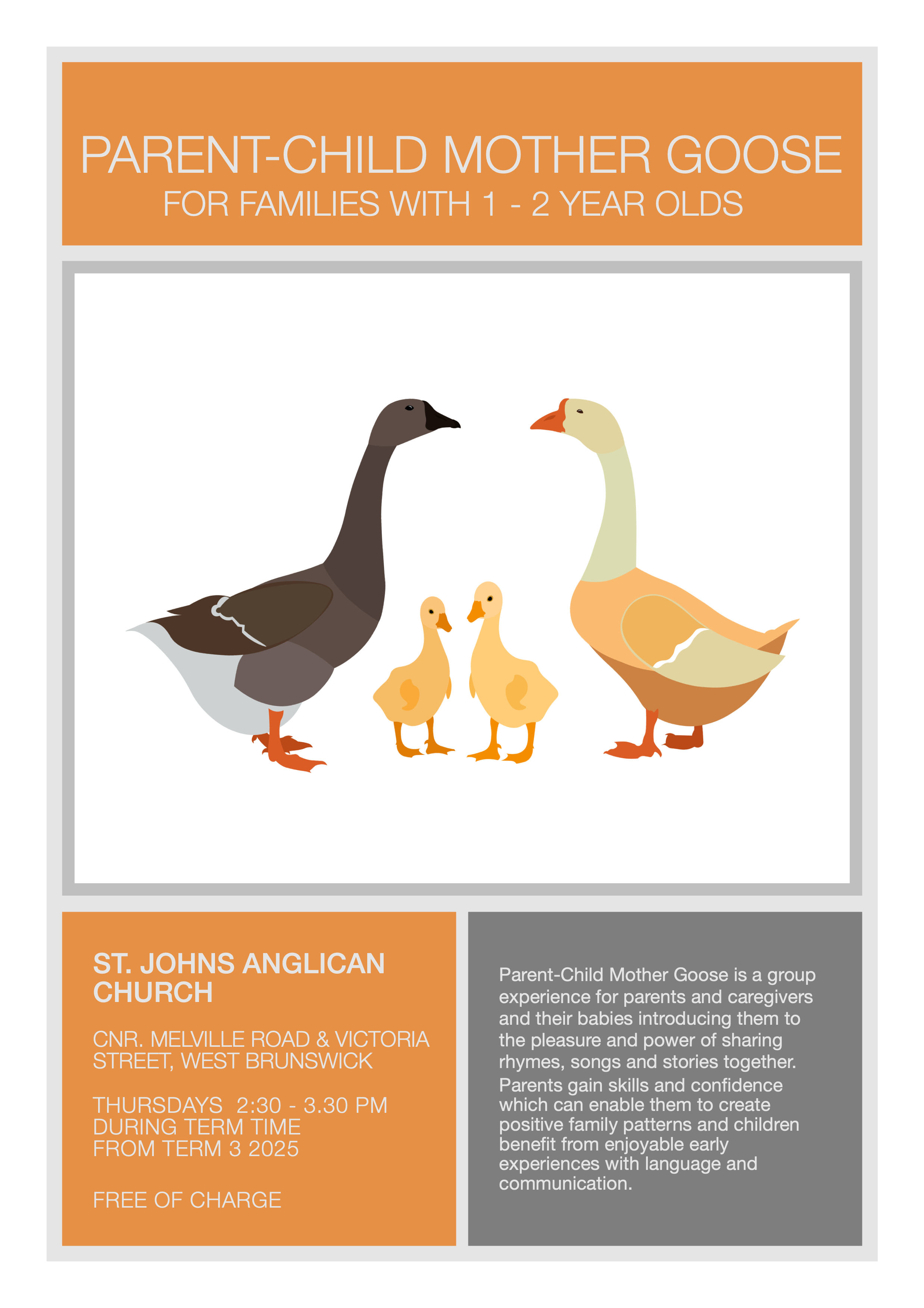 Parent-Child Mother Goose – St John’s West Brunswick